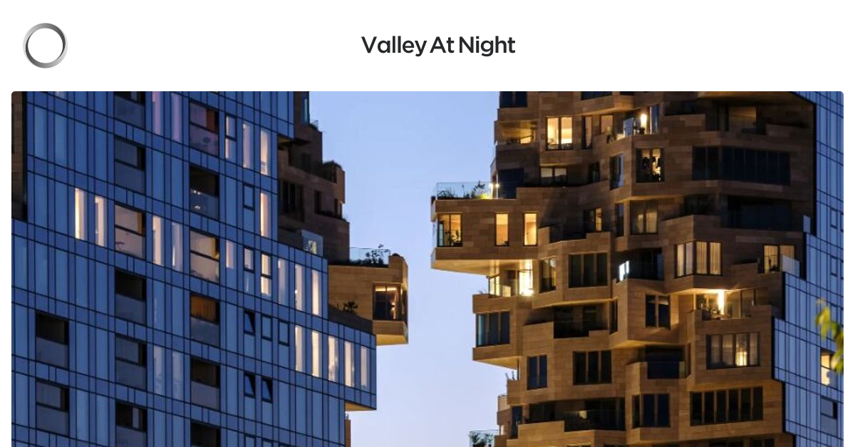 Edge | Valley At Night