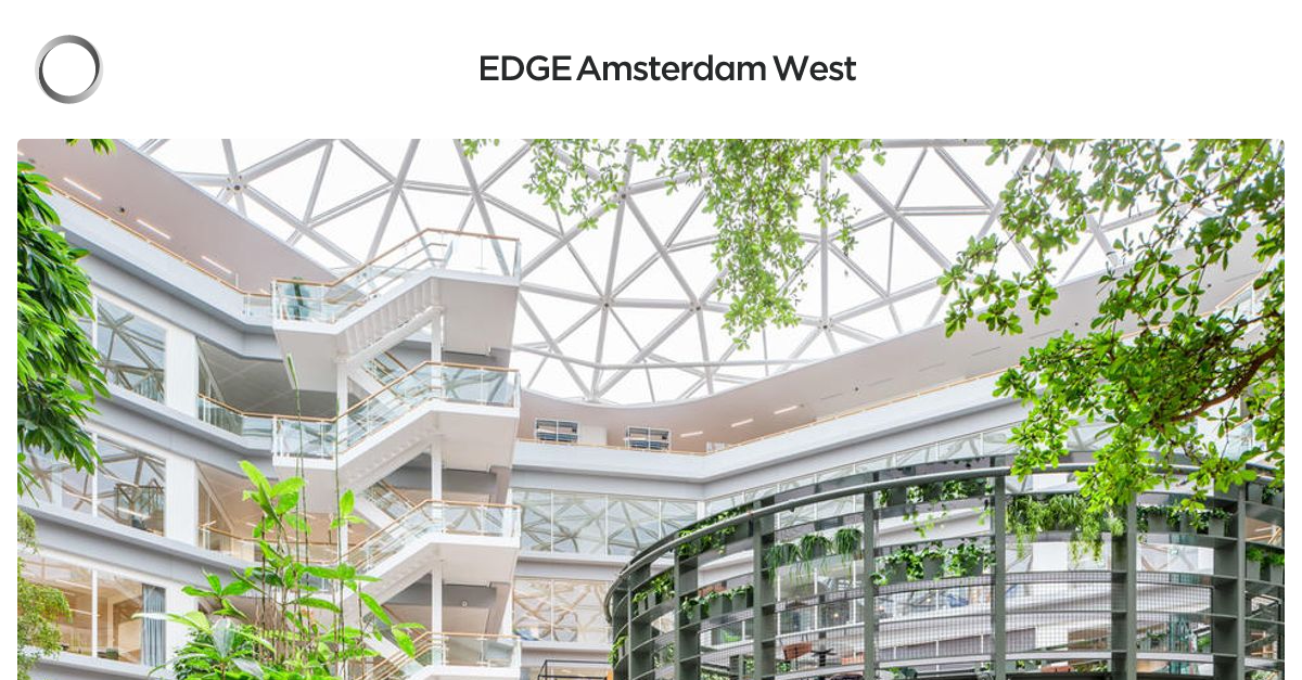EDGE | EDGE Amsterdam West